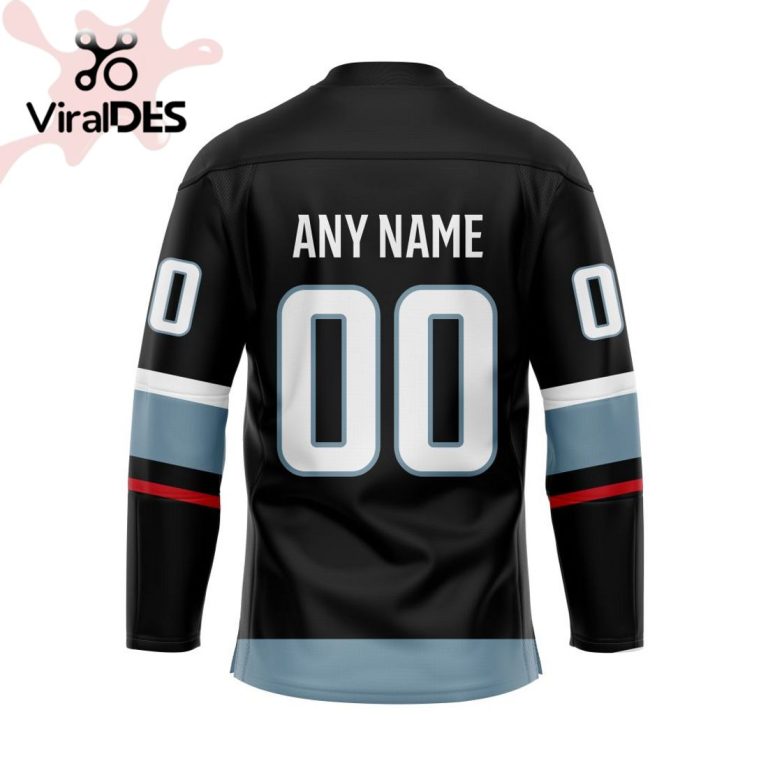 Custom Flint Firebirds Home Hockey Jersey - Viraldes Store