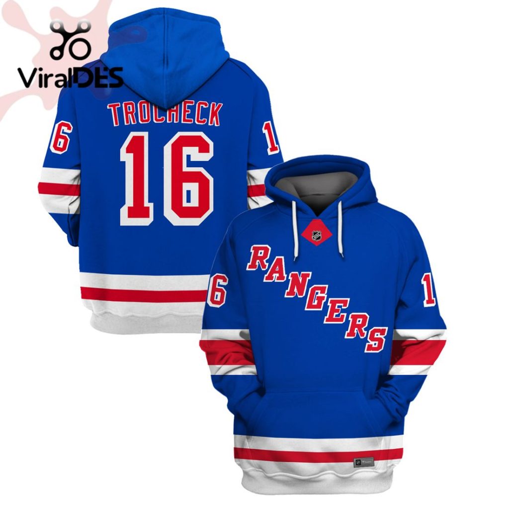 Vincent Trocheck New York Rangers Hoodie Jersey Limited Edition - Viraldes Store