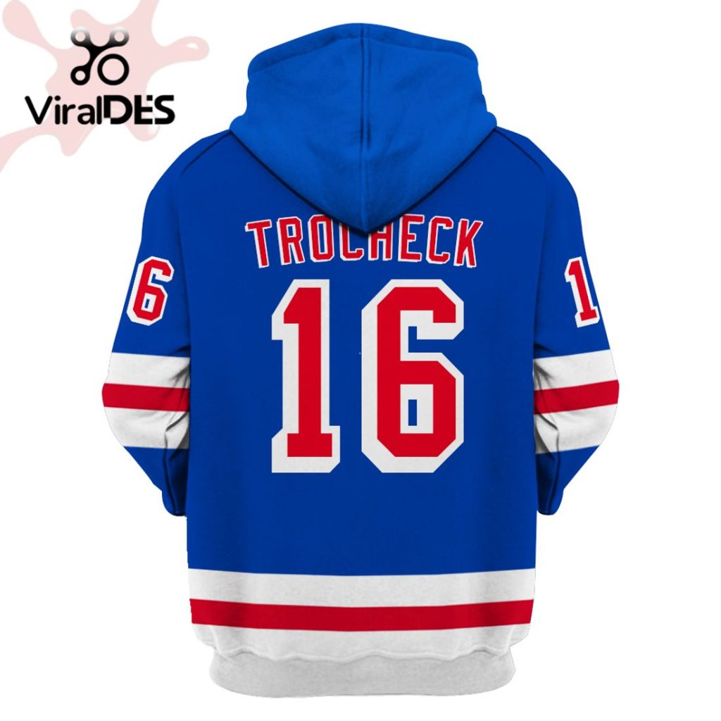 Vincent Trocheck New York Rangers Hoodie Jersey Limited Edition - Viraldes Store