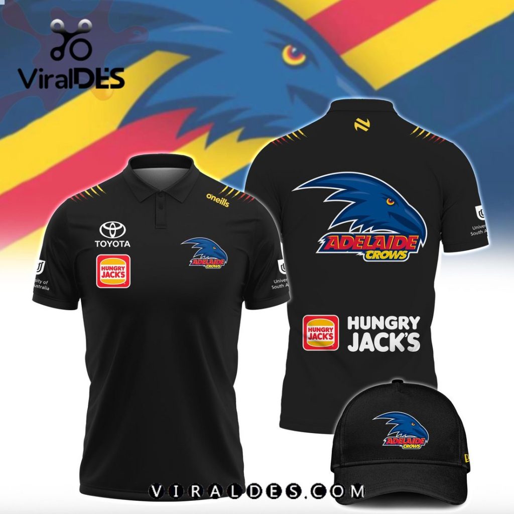 Adelaide Crows AFL Polo, Cap Limited Edition - Viraldes Store