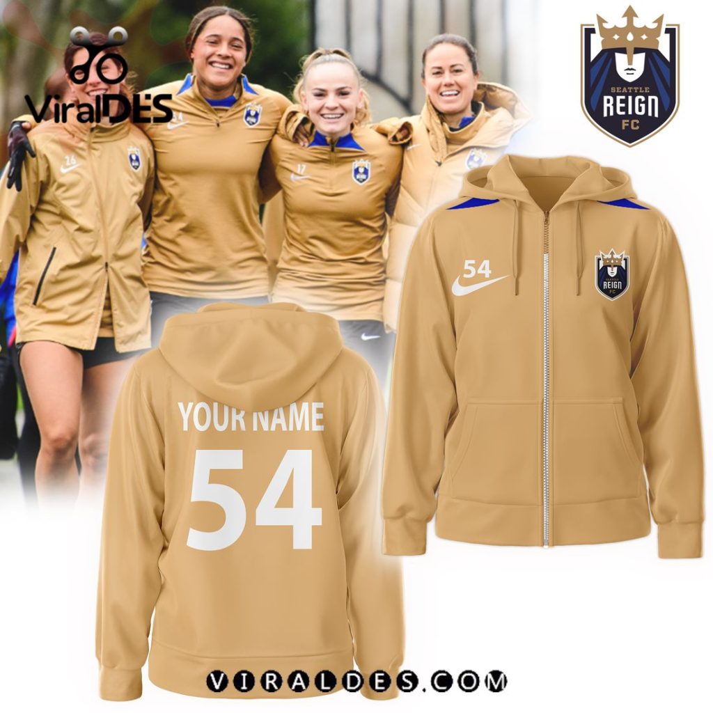 Seattle Reign FC New Golden Hoodie Limited Edition - Viraldes Store