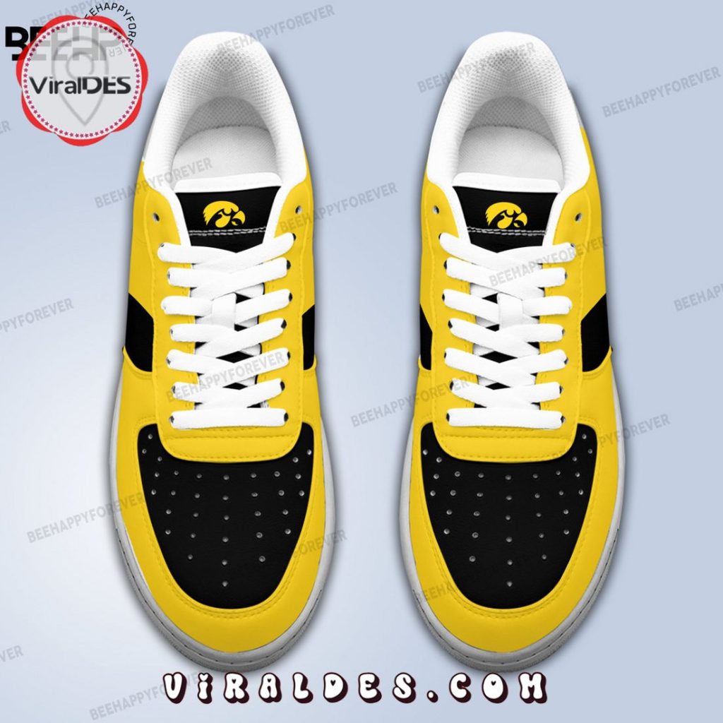 Caitlin Clark - Iowa Hawkeyes Women's Basketball Air Force Sneakers ...