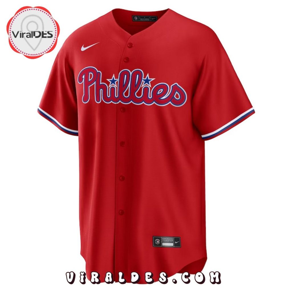 Philadelphia Phillies Nike Red Jersey - Viraldes Store