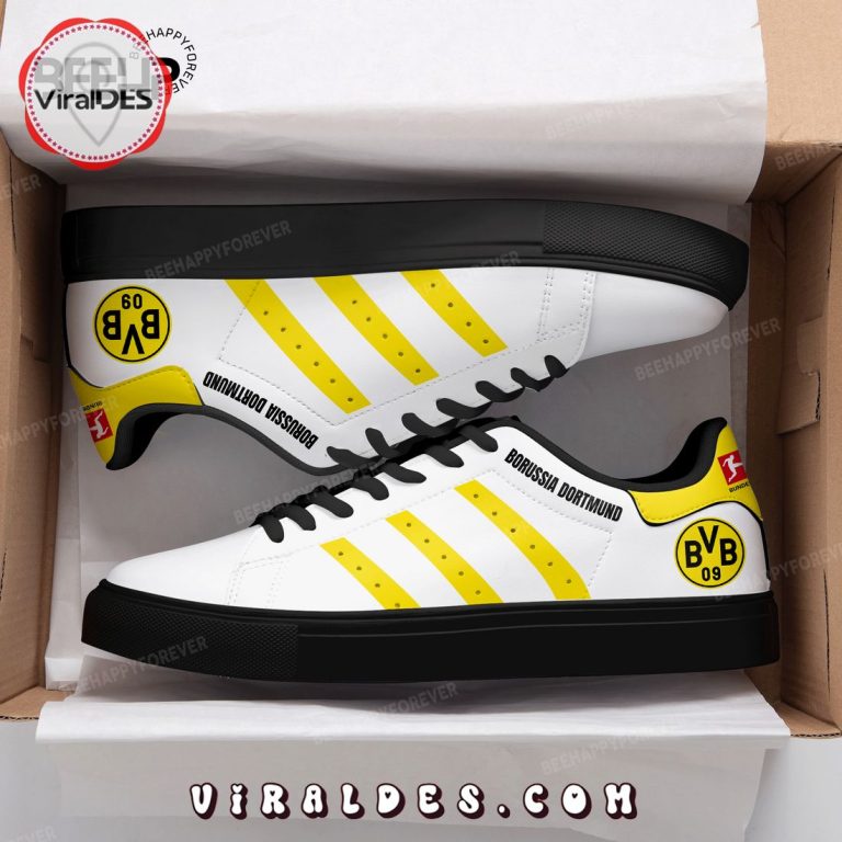 LUXURY BORUSSIA DORTMUND White Stan Smith - Viraldes Store