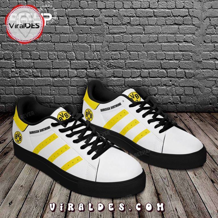 LUXURY BORUSSIA DORTMUND White Stan Smith - Viraldes Store