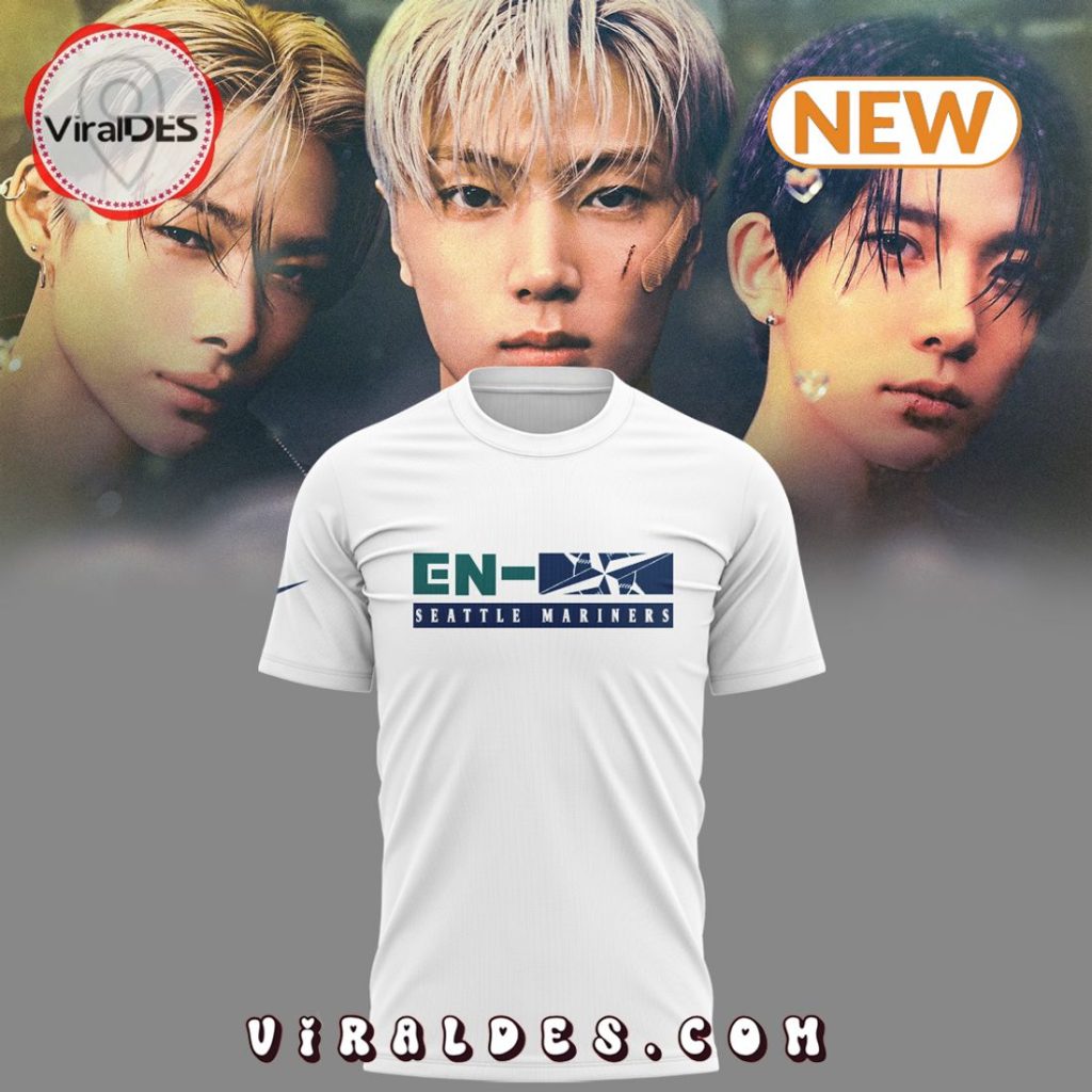 Special Edition Mariners-ENHYPEN White Shirt - Viraldes Store