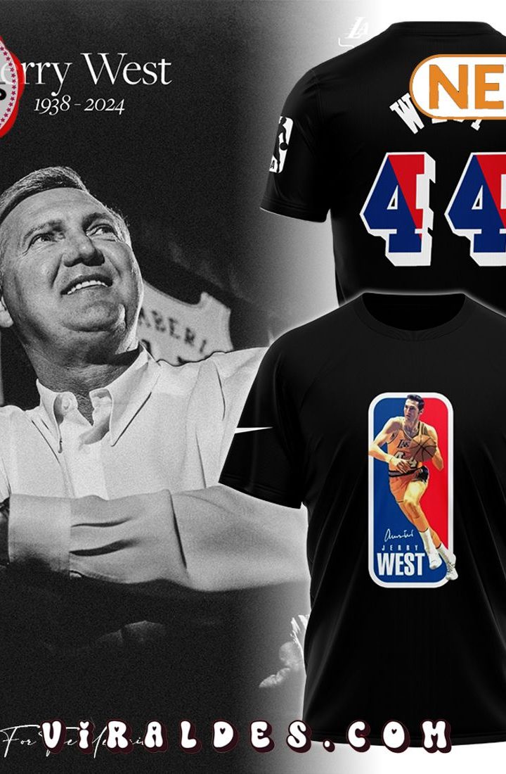 Jerry West 1938-2024 Thank You For The Memories Shirt: Celebrating a ...