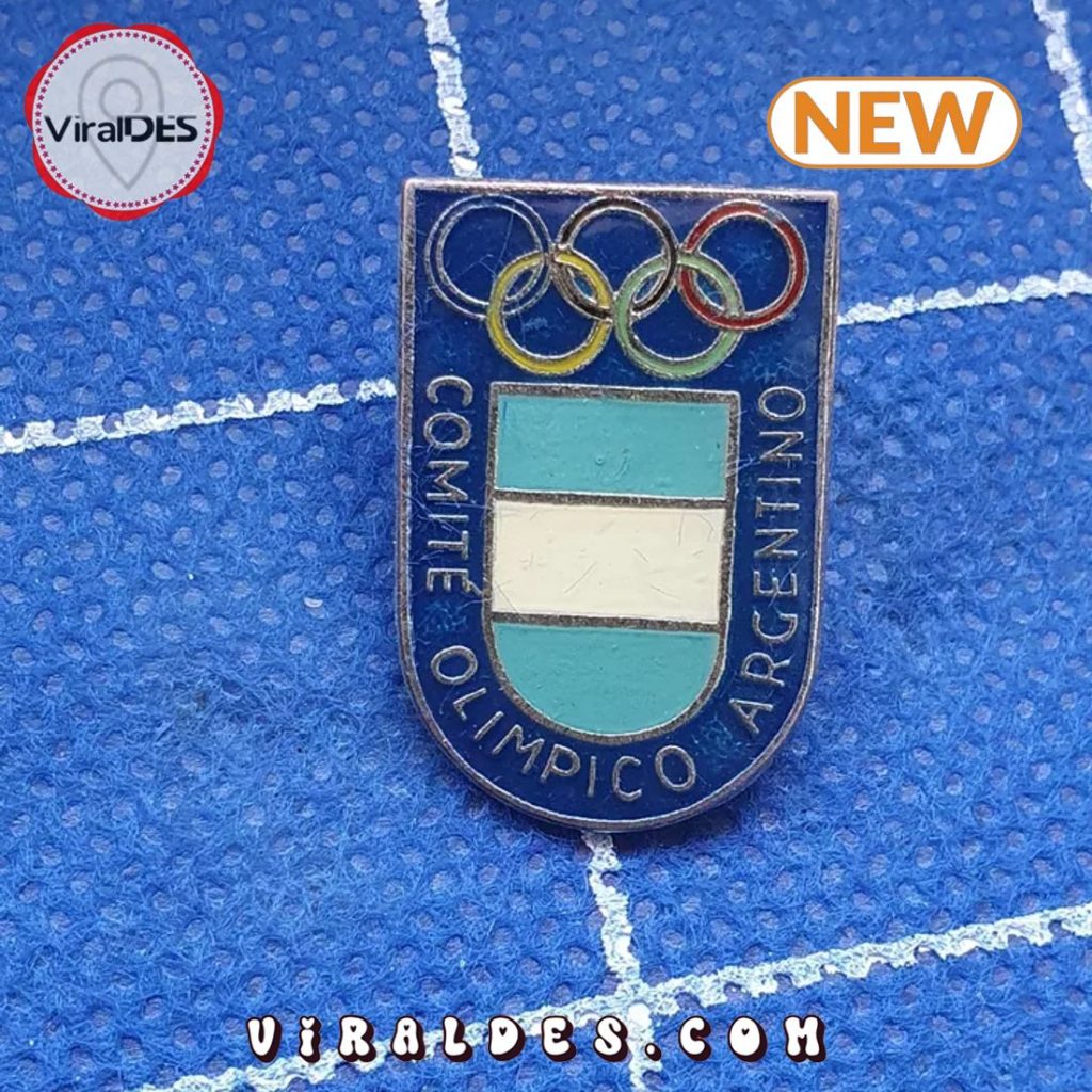 2024 Argentina National Olympics Games Enamel Pins - Viraldes Store