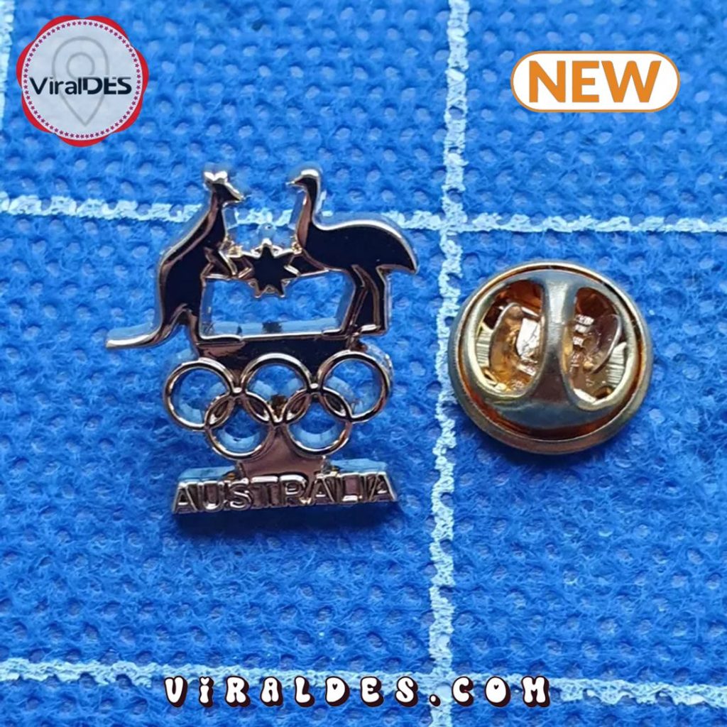 2024 Australia National Olympics Games Enamel Pins - Viraldes Store