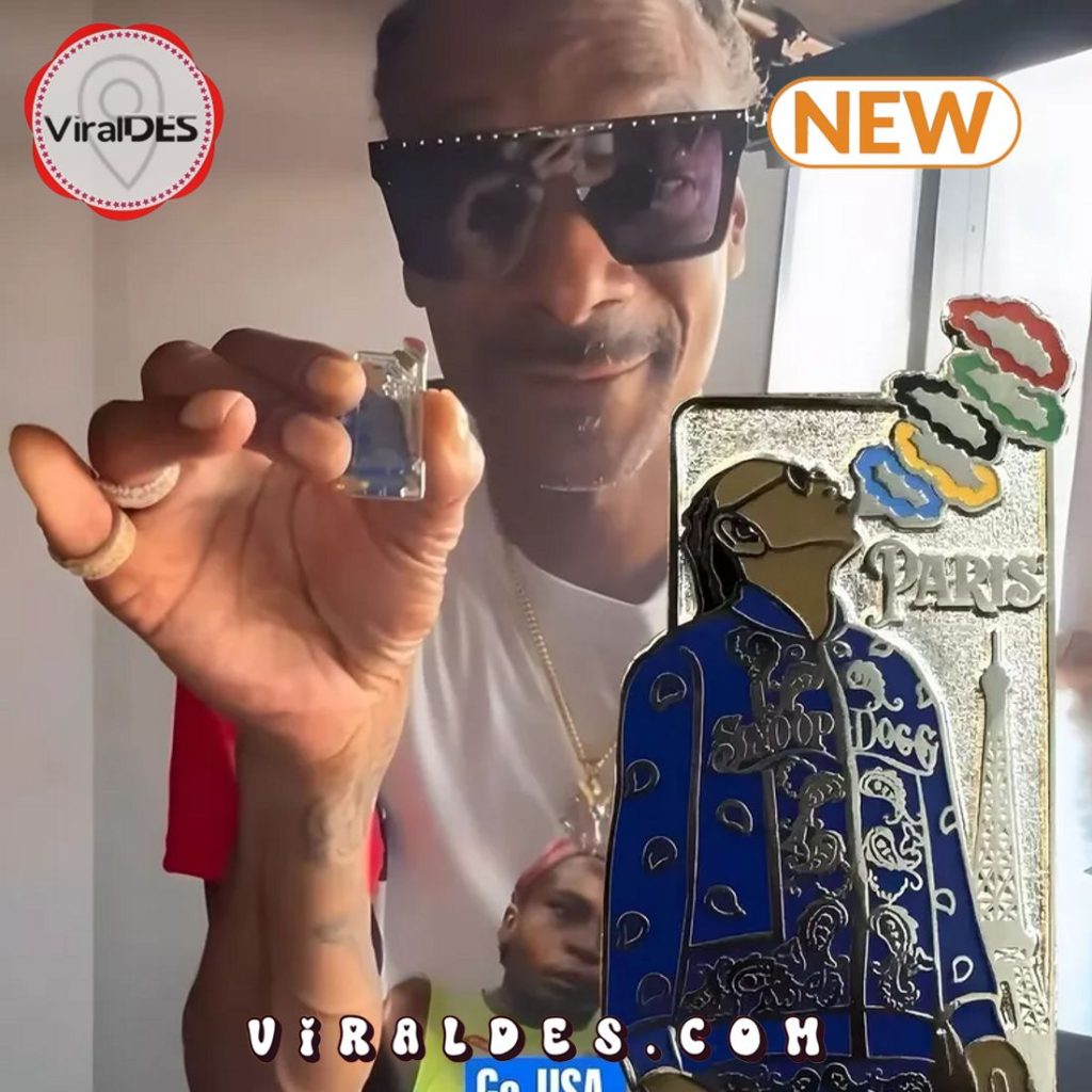 2024 Snoop Dogg's Olympic Paris Enamel Pins - Viraldes Store