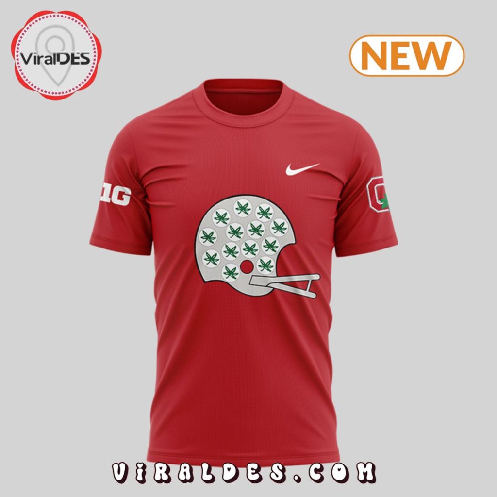 2024 Throwback Helmet Ohio State Football Shirt - Viraldes Store