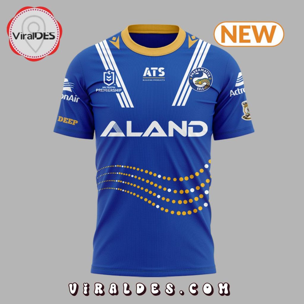 Men's Parramatta Eels 2024 Rugby League Football Shirt - Viraldes Store