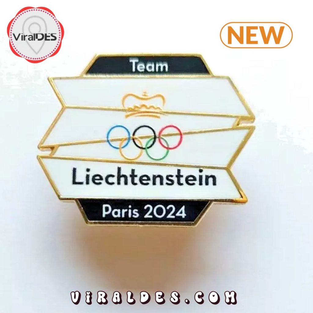 Paris 2024 Liechtenstein Olympic Team Enamel Pins - Viraldes Store