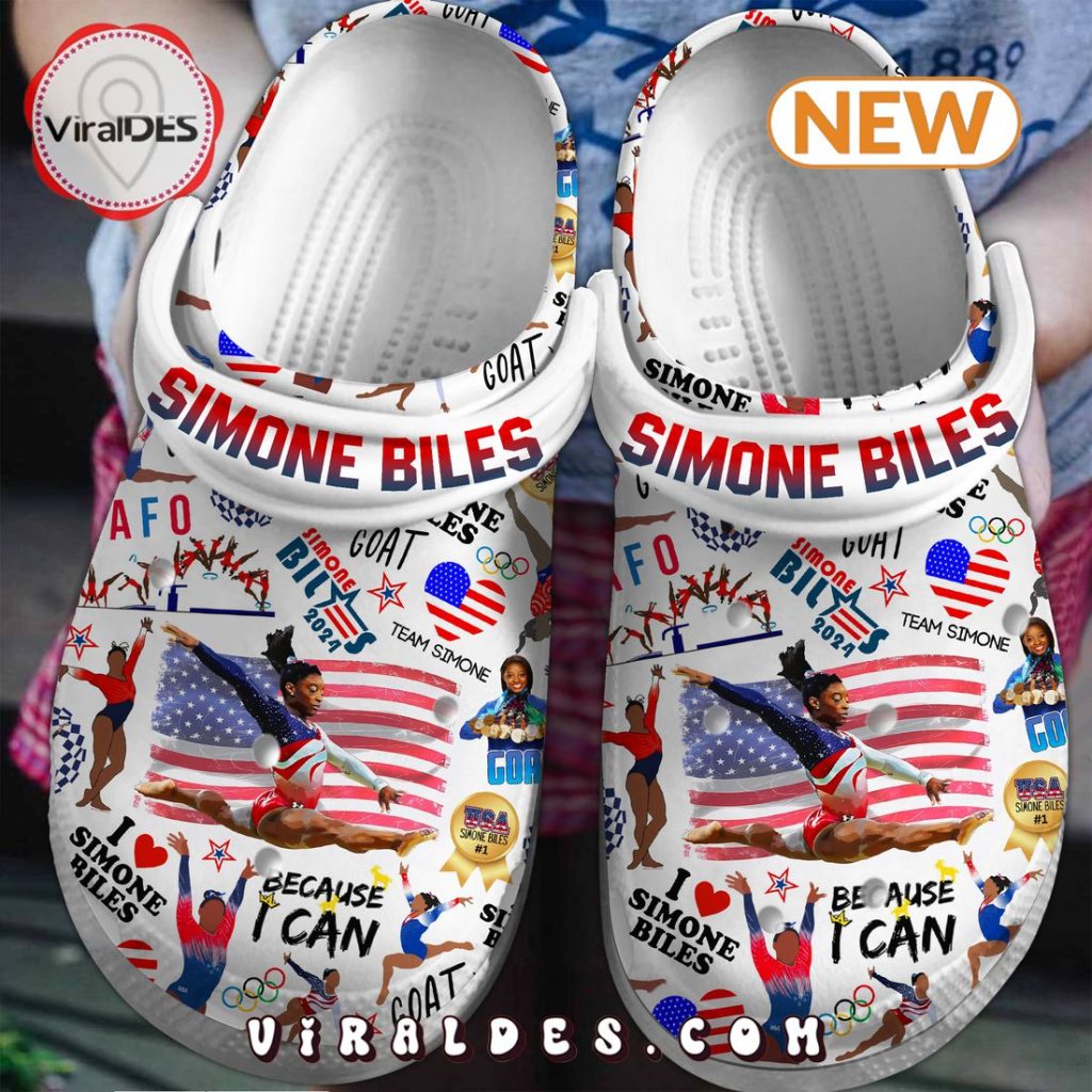 Simone Biles 2024 Paris Olympics Crocs - Viraldes Store