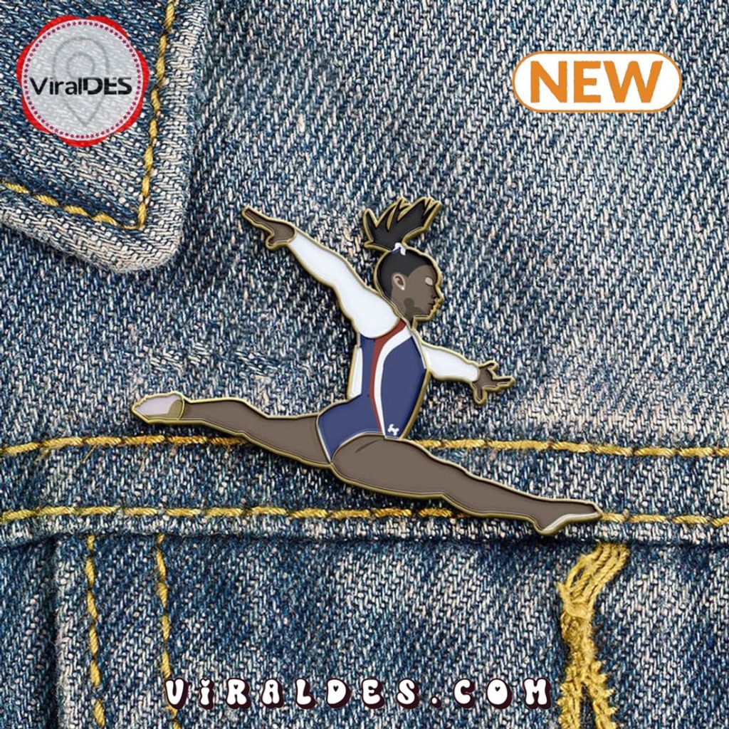 Simone Biles 2024 Paris Olympics Enamel Pins - Viraldes Store