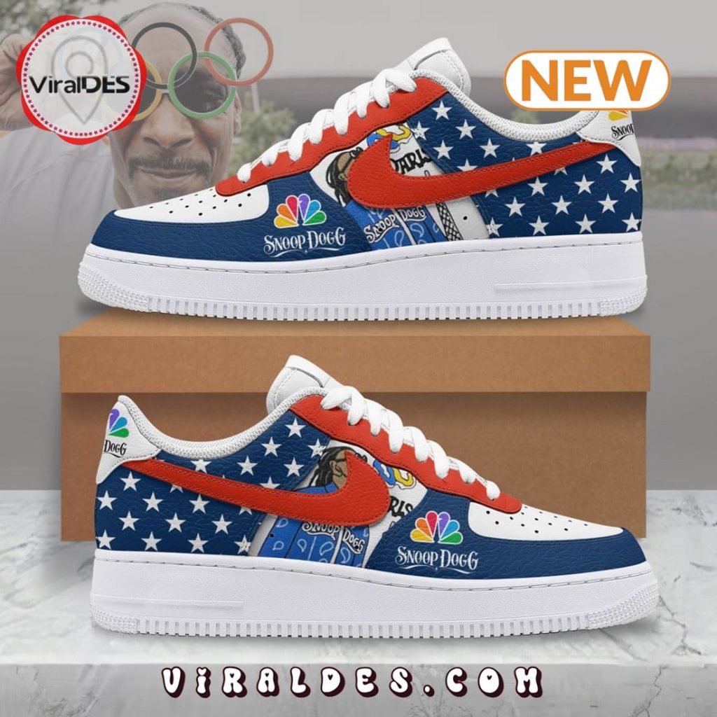 Snoop Dogg Paris 2024 Olympics Air Force 1 Sneakers - Viraldes Store