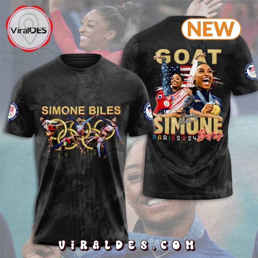 The Goat Olympics Simone Biles 2024 Hoodie - Viraldes Store
