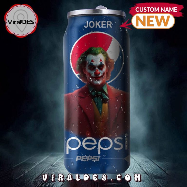 Pepsi Joker Halloween Tumbler Can - Viraldes Store