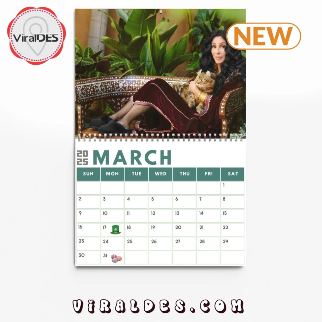 Cher 2025 New Year Calendar - Viraldes Store