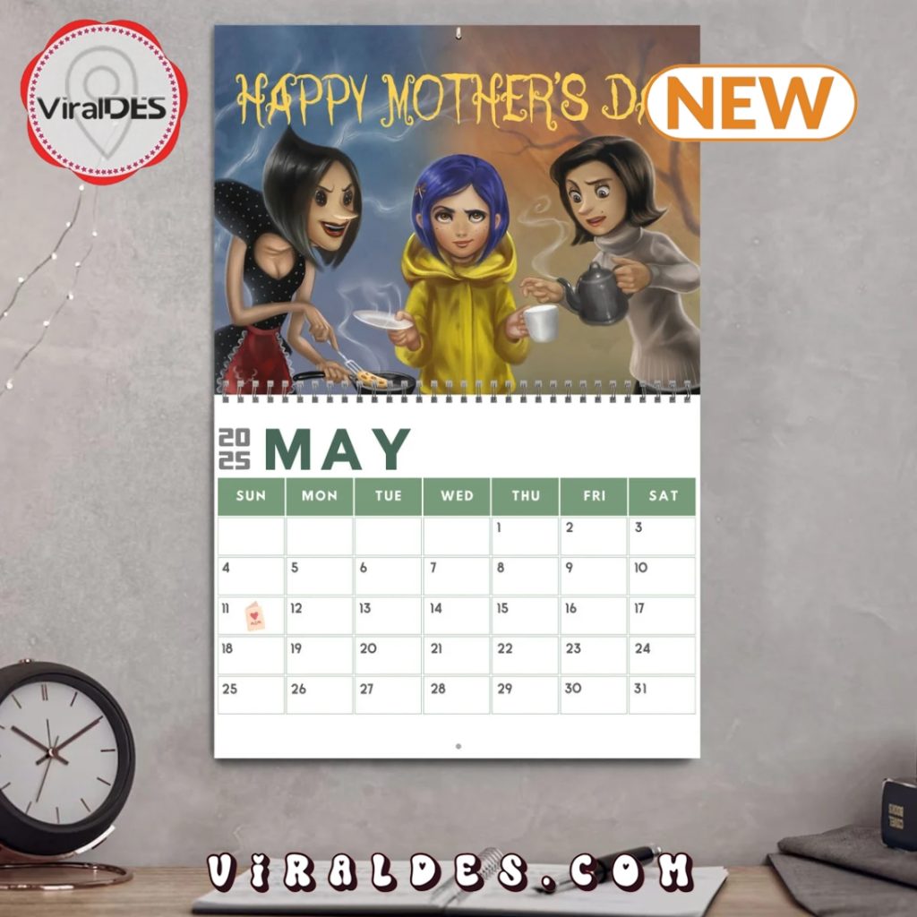 Coraline Horror 2025 New Year Calendar - Viraldes Store