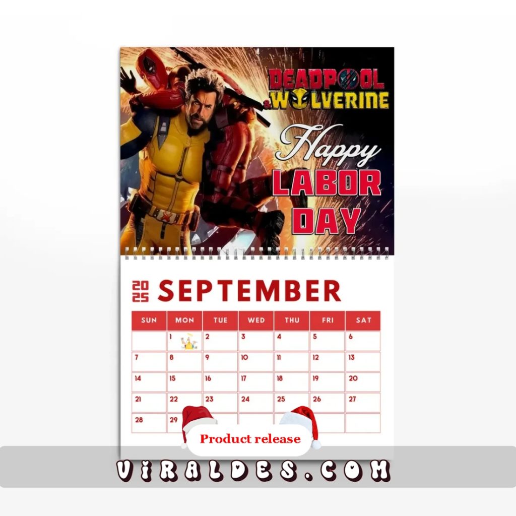 Deadpool & Wolverine 2025 New Year Calendar - Viraldes Store