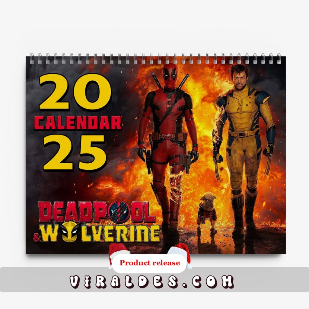 Deadpool & Wolverine 2025 New Year Calendar - Viraldes Store
