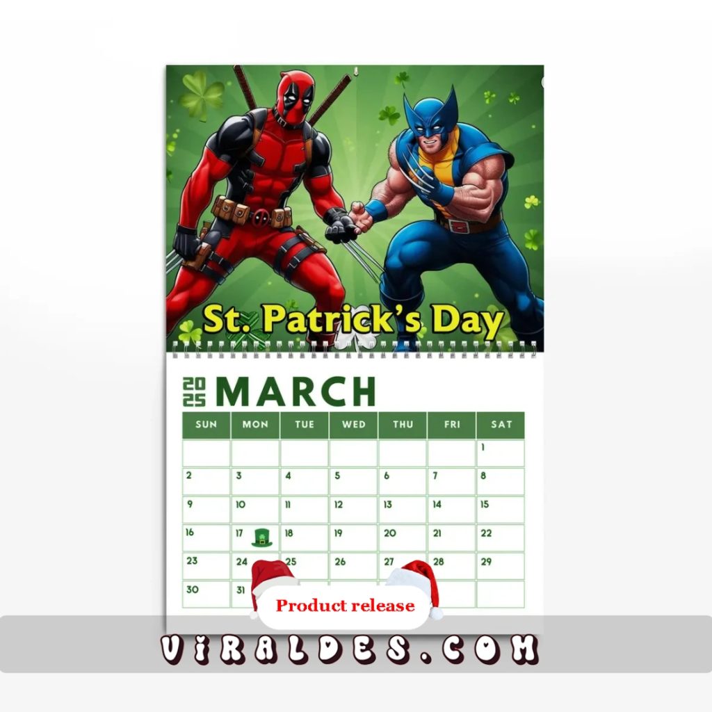 Deadpool & Wolverine 2025 New Year Calendar - Viraldes Store