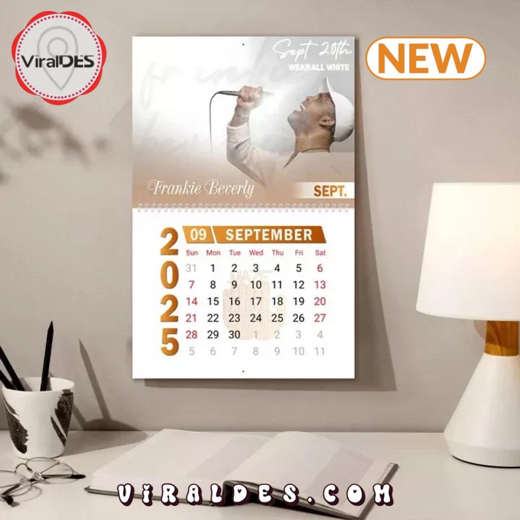 Frankie Beverly 2025 Seasons Calendar - Viraldes Store