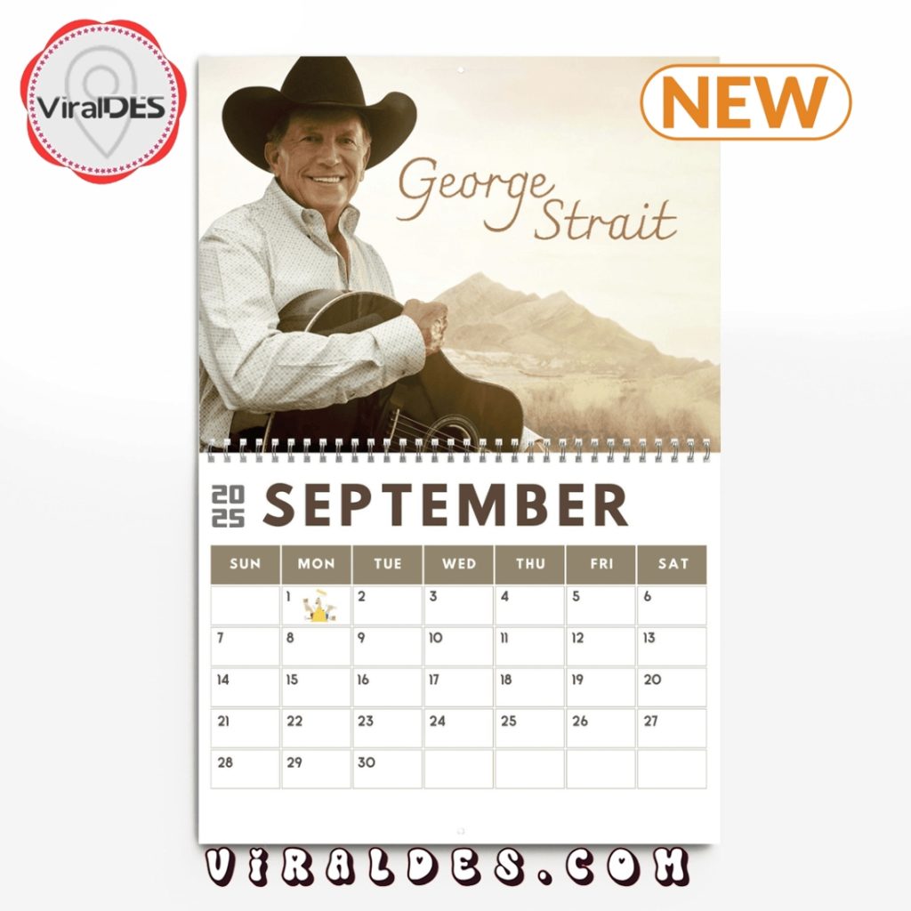 George Strait 2025 New Year Calendar - Viraldes Store