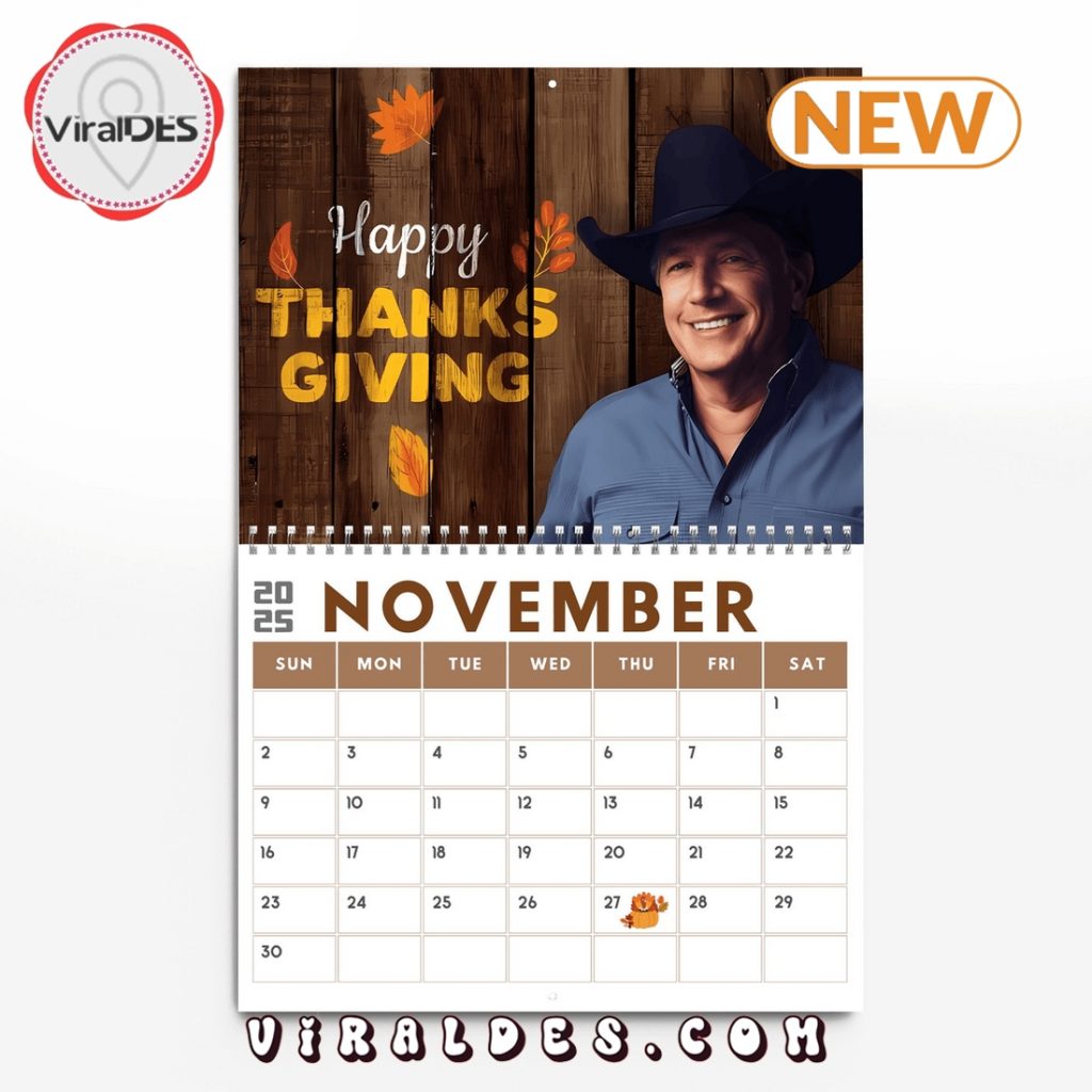 George Strait 2025 New Year Calendar - Viraldes Store
