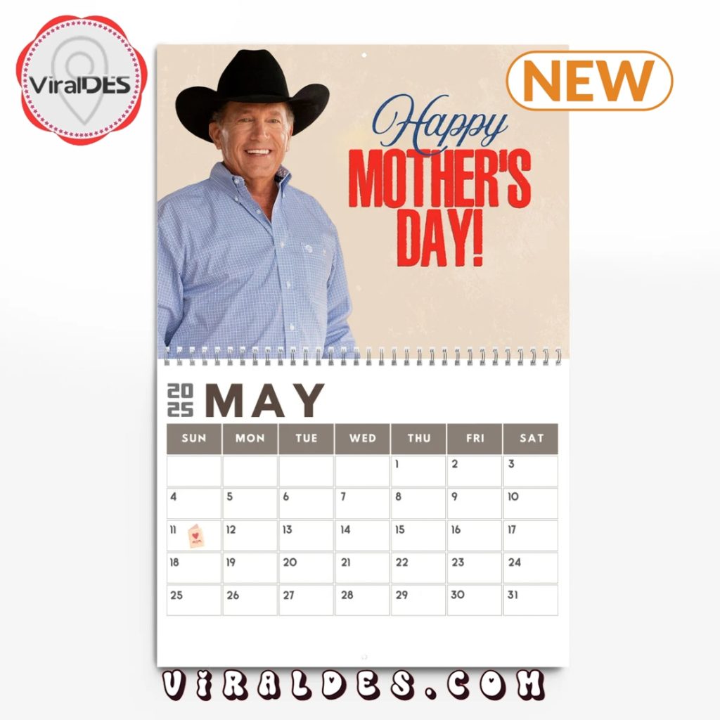 George Strait Signatures 2025 New Year Calendar - Viraldes Store