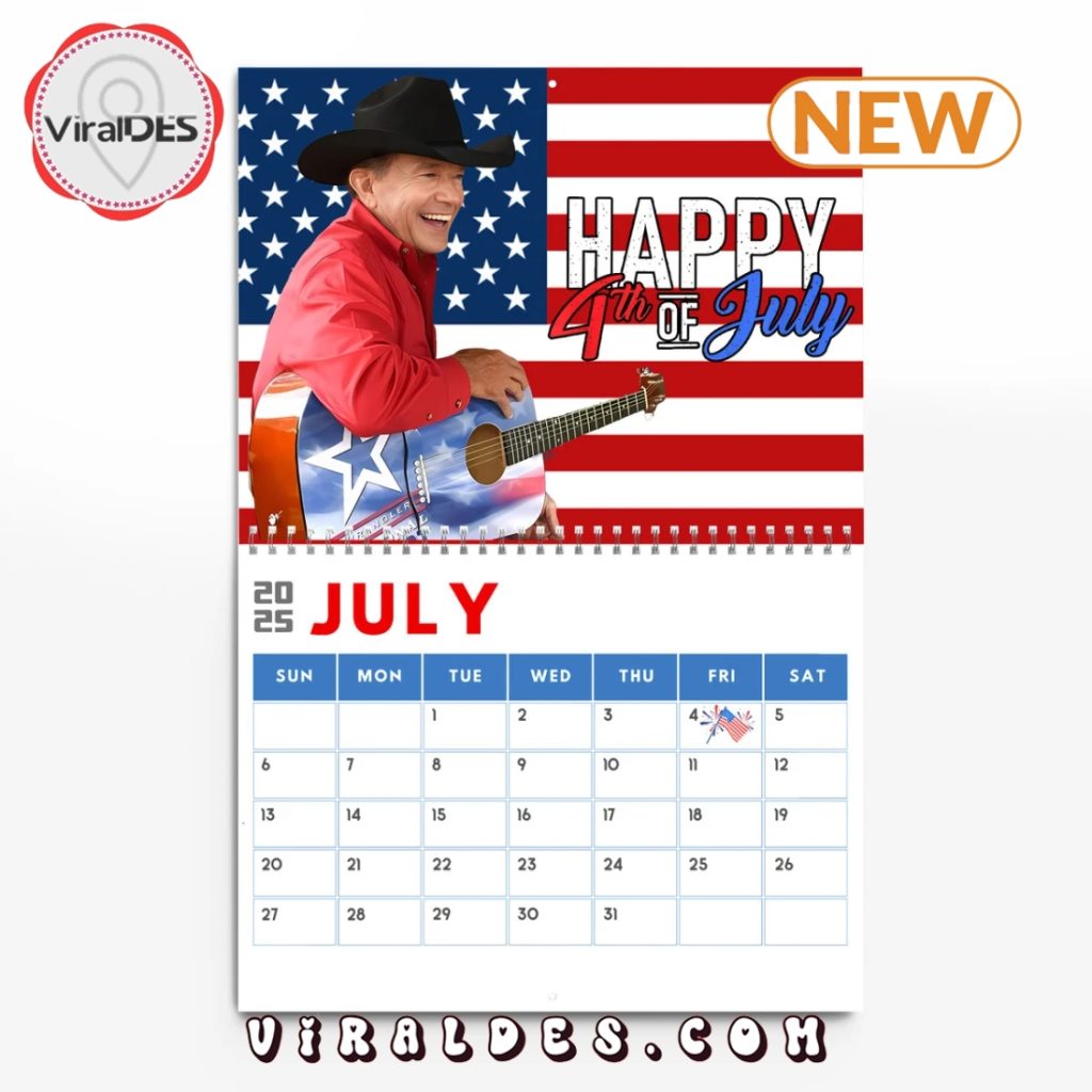 George Strait Signatures 2025 New Year Calendar - Viraldes Store