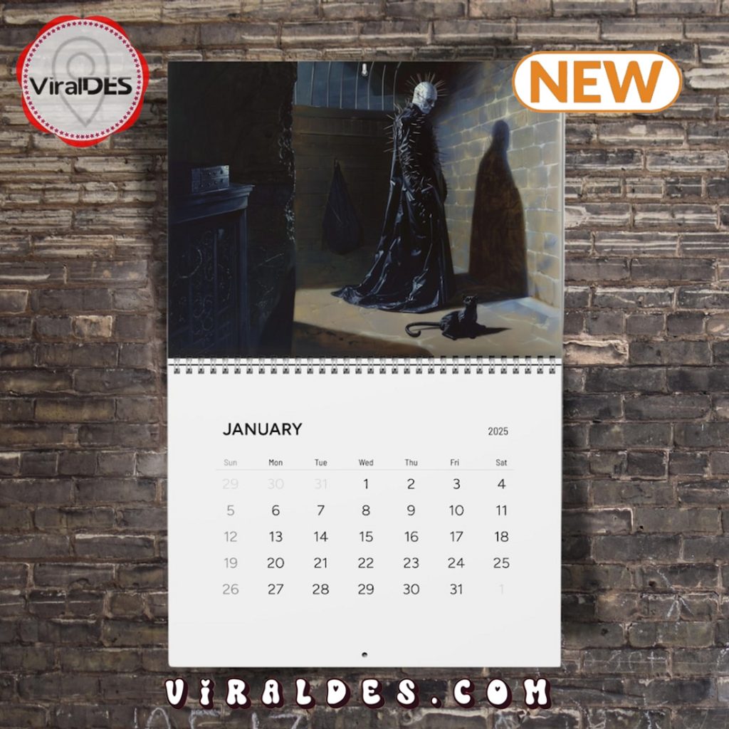 Horror & Cats 2025 New Year Calendar - Viraldes Store