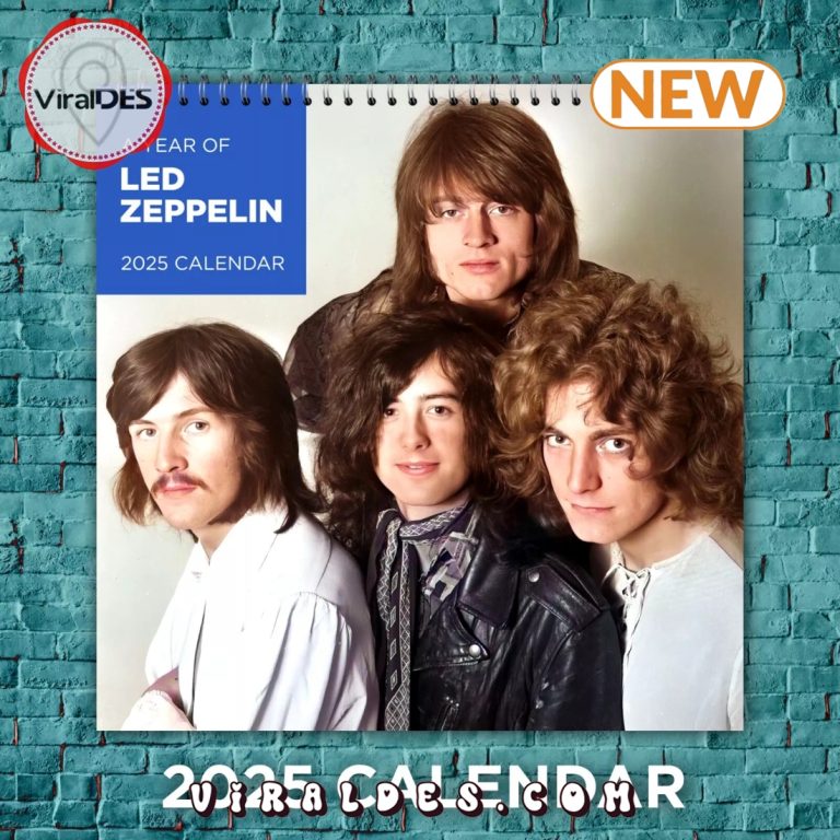 Led Zeppelin 2025 Seasons Calendar - Viraldes Store