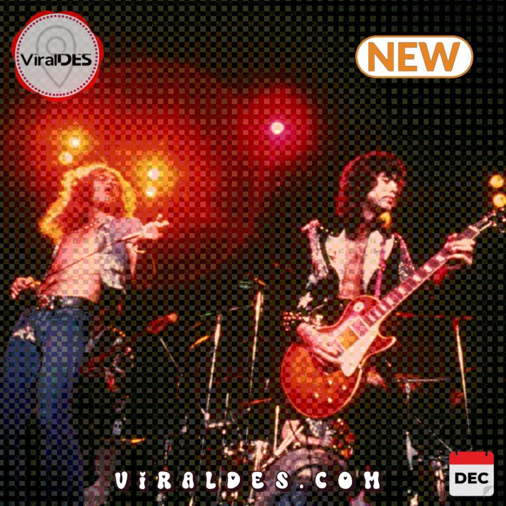 Led Zeppelin 2025 Seasons Calendar - Viraldes Store