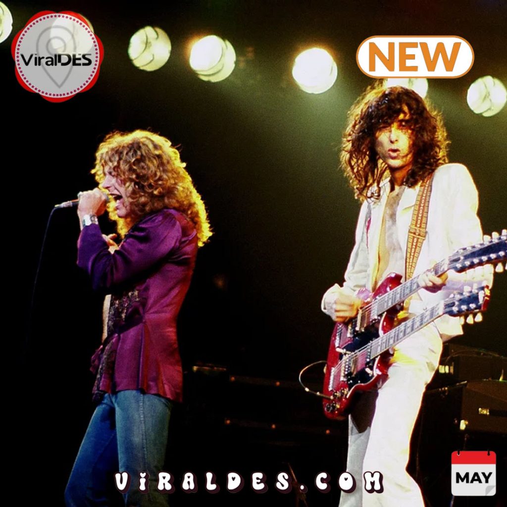 Led Zeppelin 2025 Seasons Calendar - Viraldes Store