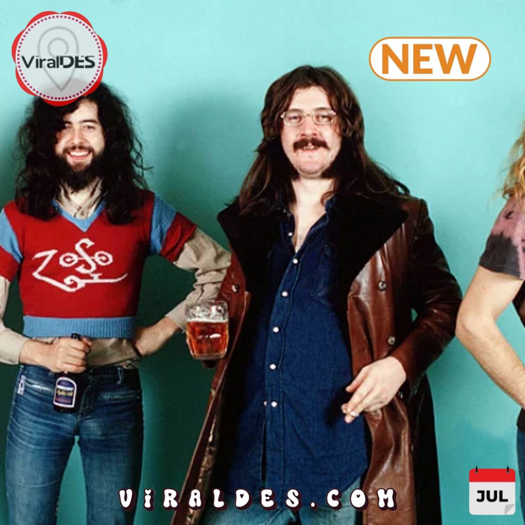 Led Zeppelin 2025 Seasons Calendar - Viraldes Store