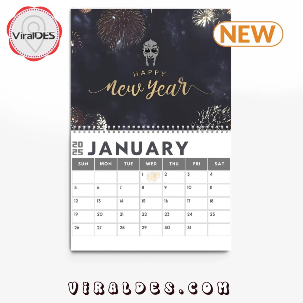 MF DOOM - Simply Doom 2025 New Year Calendar - Viraldes Store