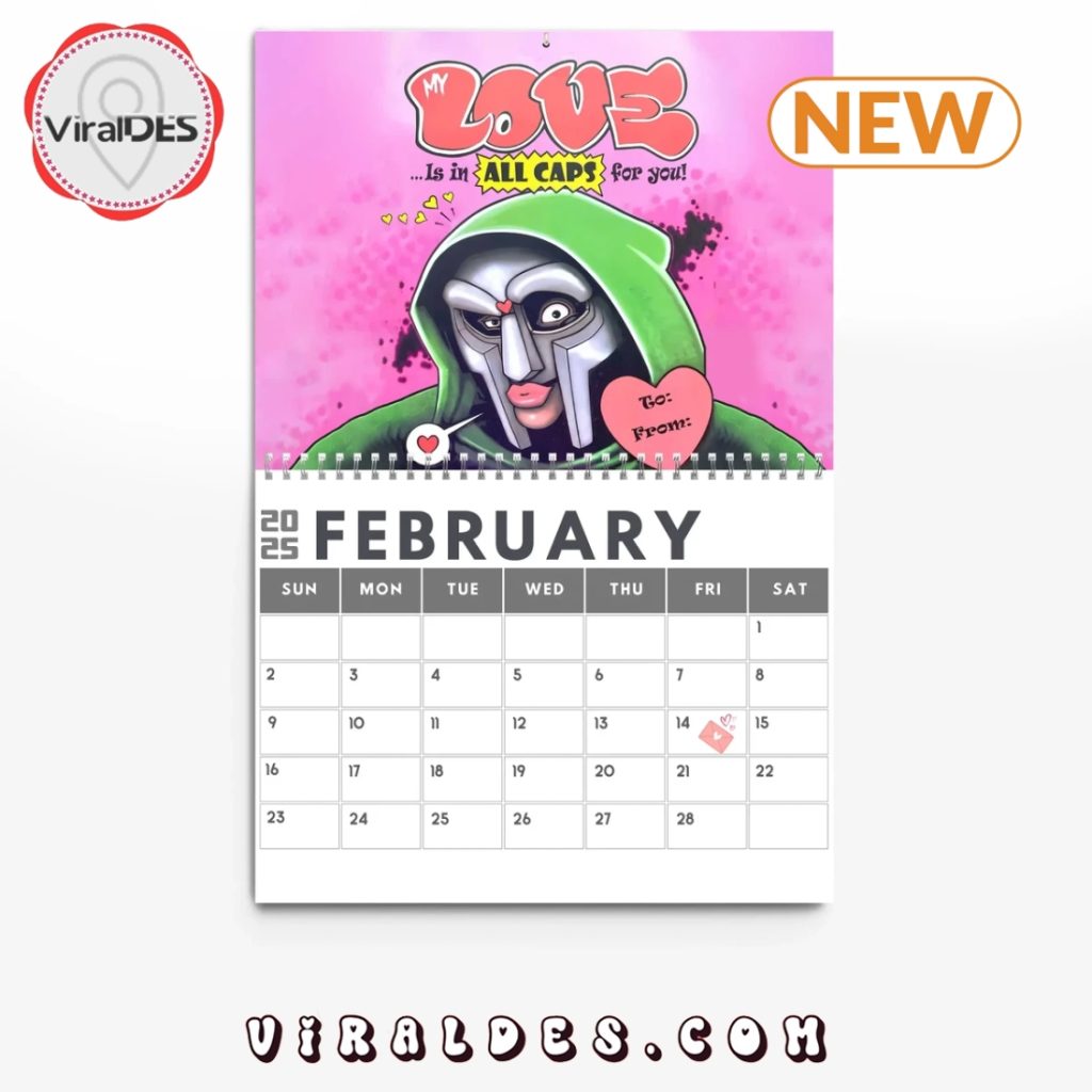 MF DOOM - Simply Doom 2025 New Year Calendar - Viraldes Store