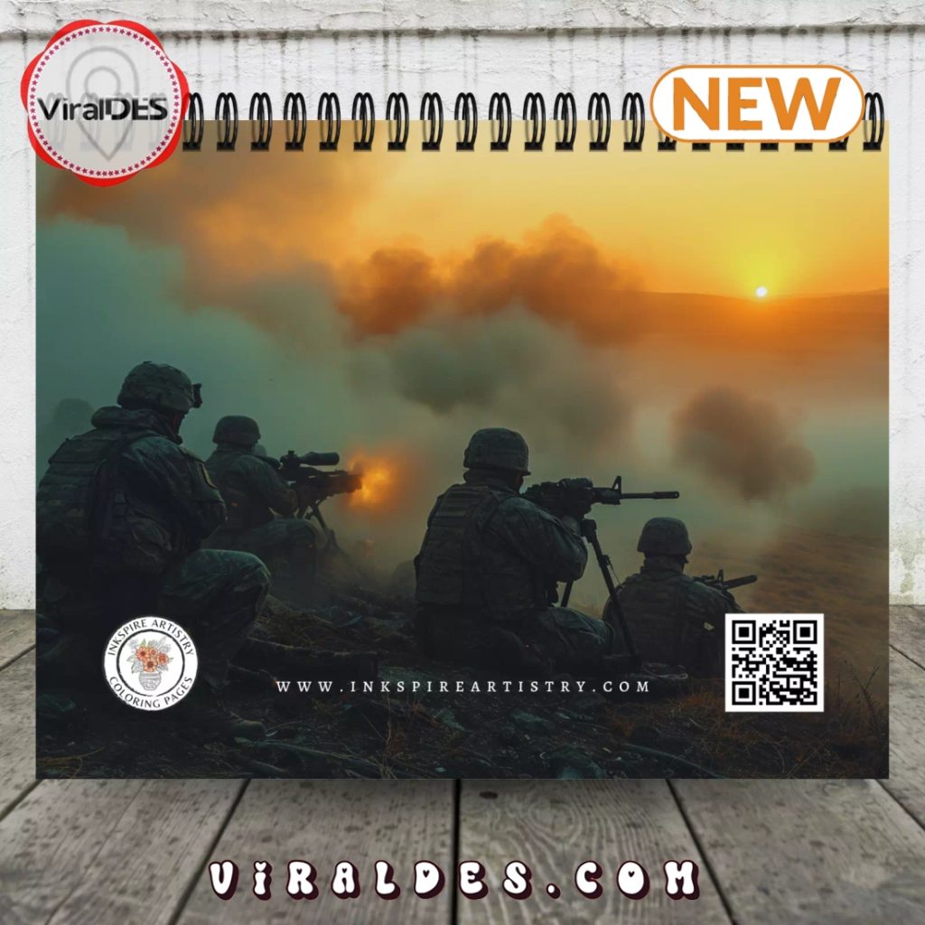 Military Themed 2025 New Year Calendar - Viraldes Store