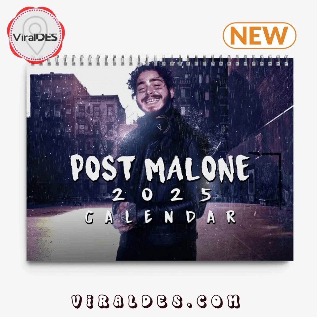 Post Malone 2025 New Year Calendar - Viraldes Store