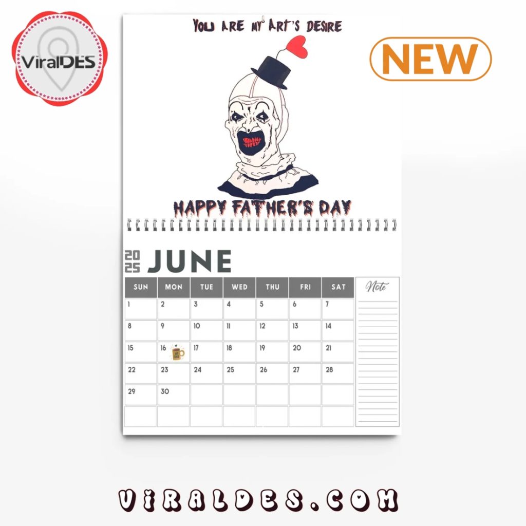 Terrifier Happy New Year 2025 Calendar - Viraldes Store