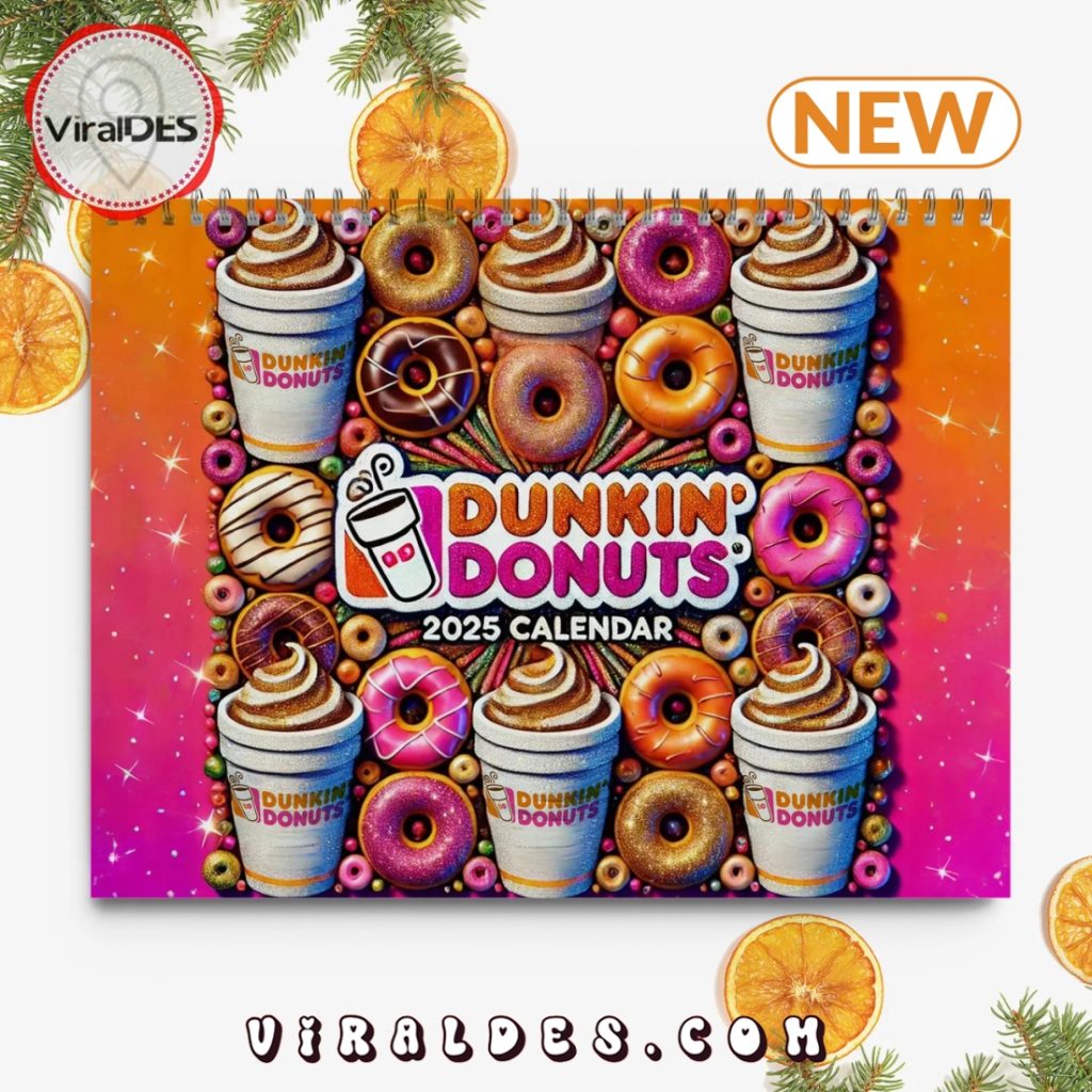 Dunkin' Donuts 2025 Happy New Year Calendar - Viraldes Store