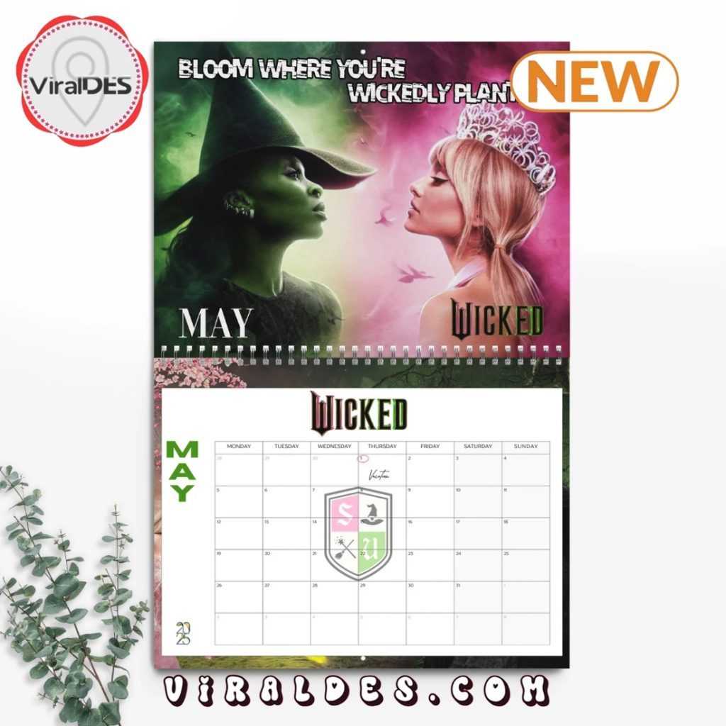 Wicked 2025 Happy New Year Calendar - Viraldes Store