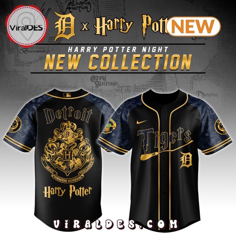 Detroit Tigers 2025 Harry Potter Night Game Jersey - Viraldes Store