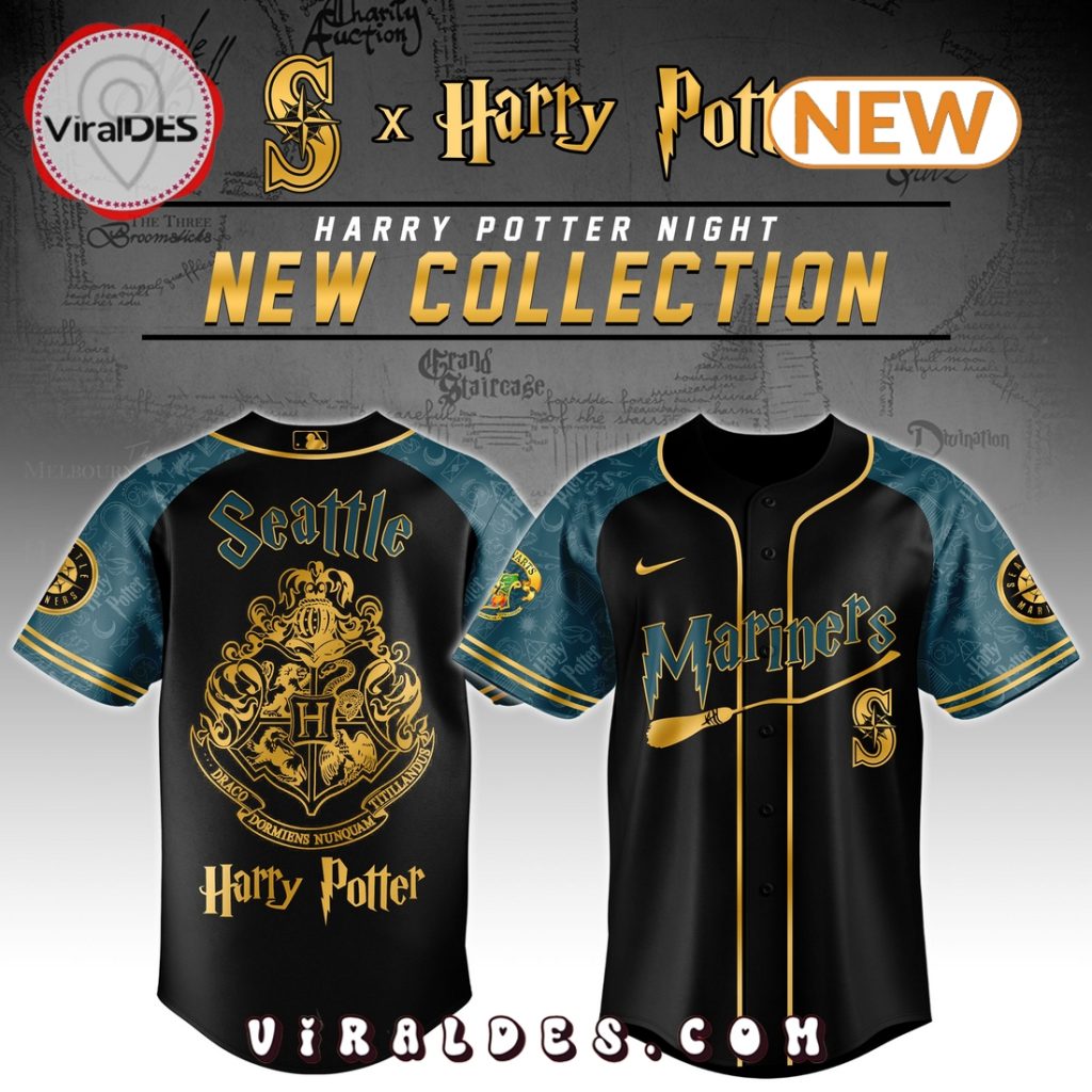 Seattle Mariners 2025 Harry Potter Night Game Jersey - Viraldes Store