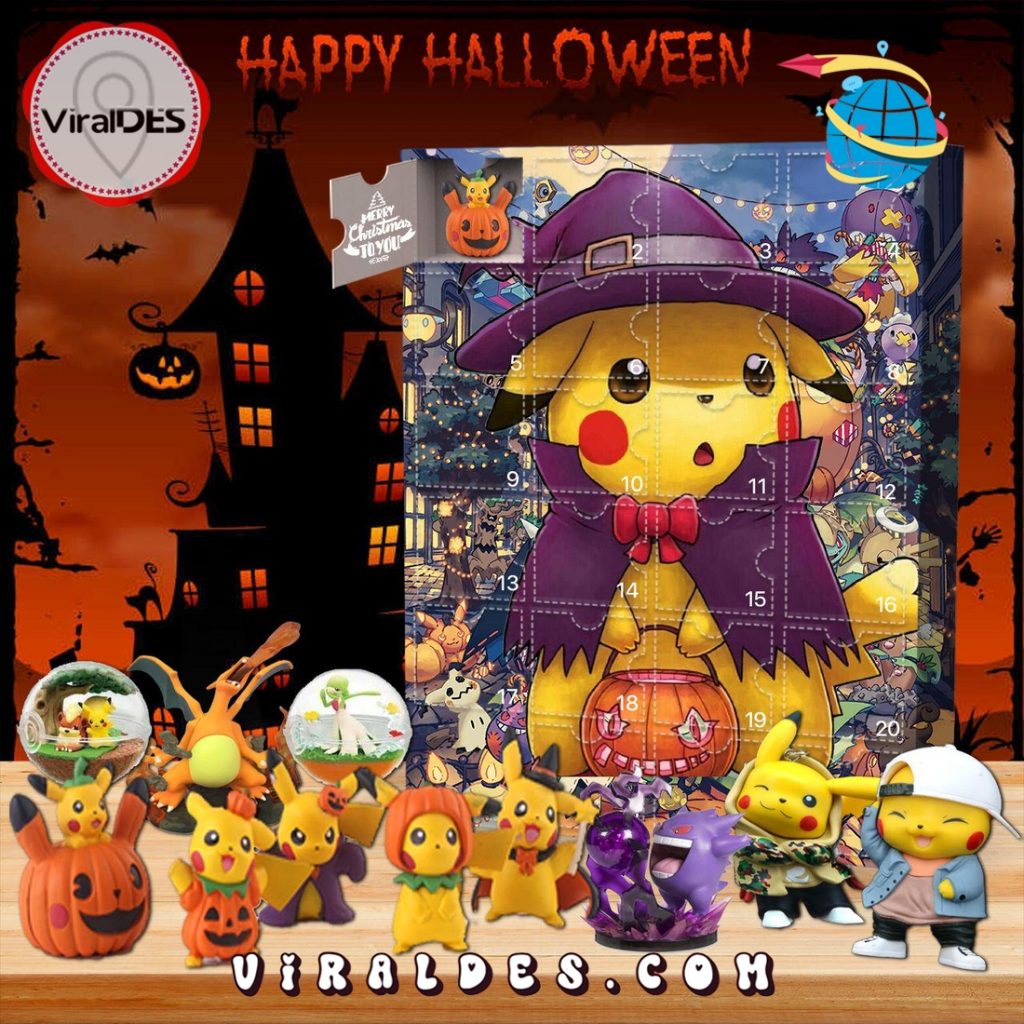 Pikachu 2025 Advent Calendar, Pokémon Gifts - Viraldes Store