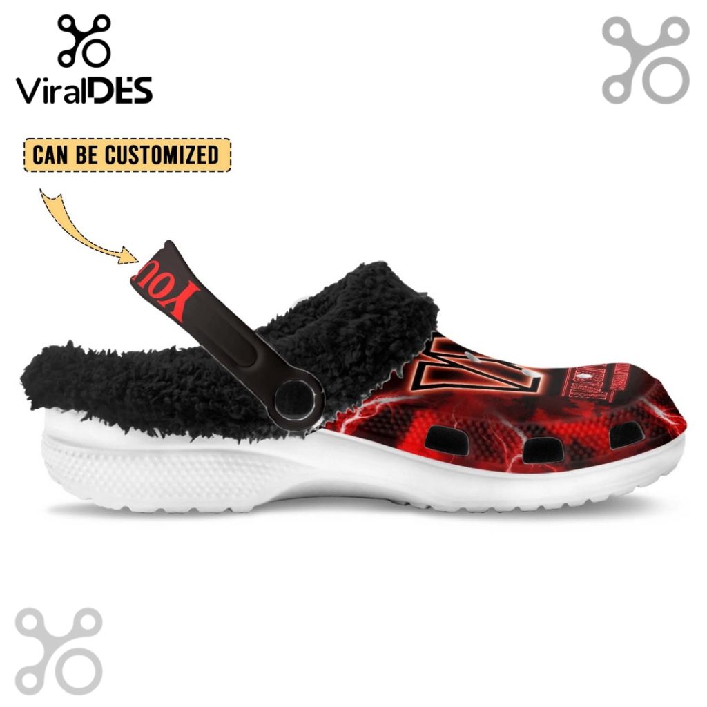 Washington Commanders x Stranger Things Fleece Crocs Crocband ...